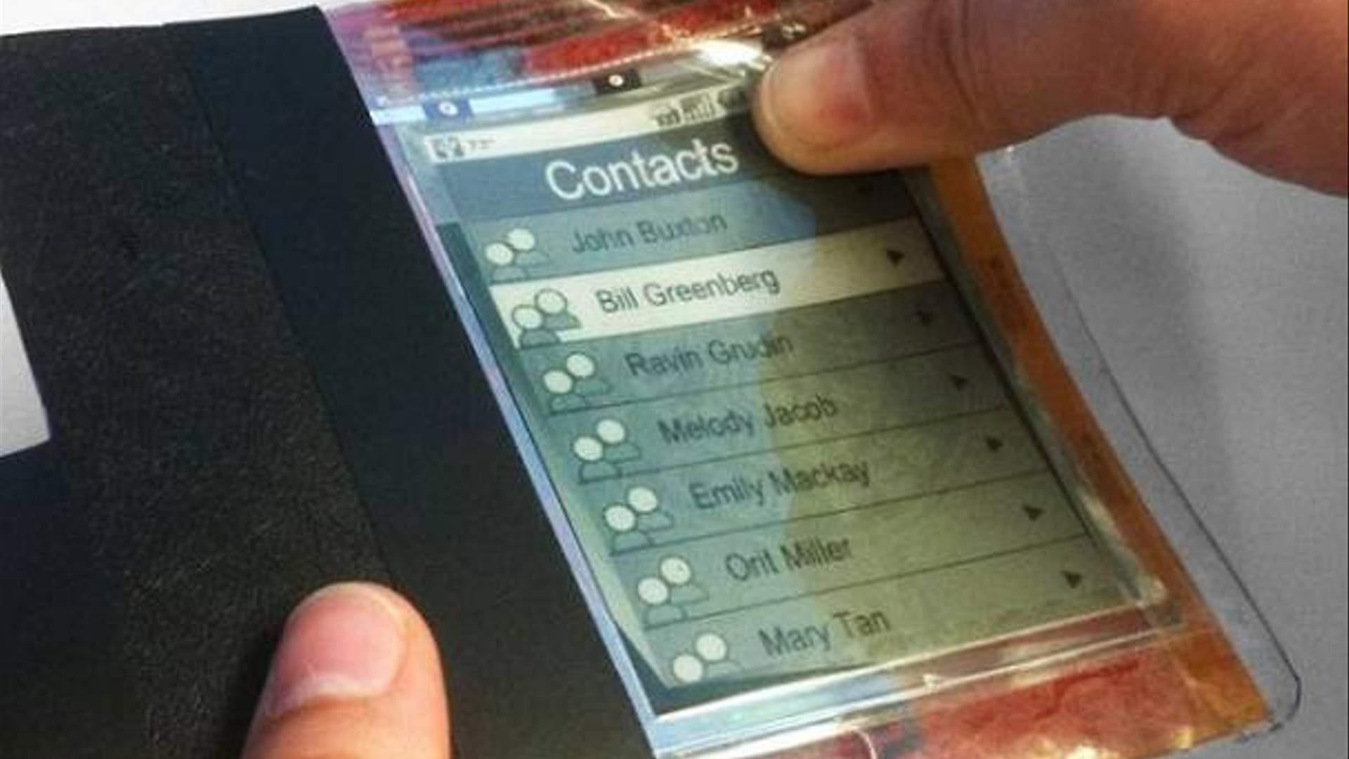 The Next Step for Smart Phones: Paper Thin - Concrete Playground