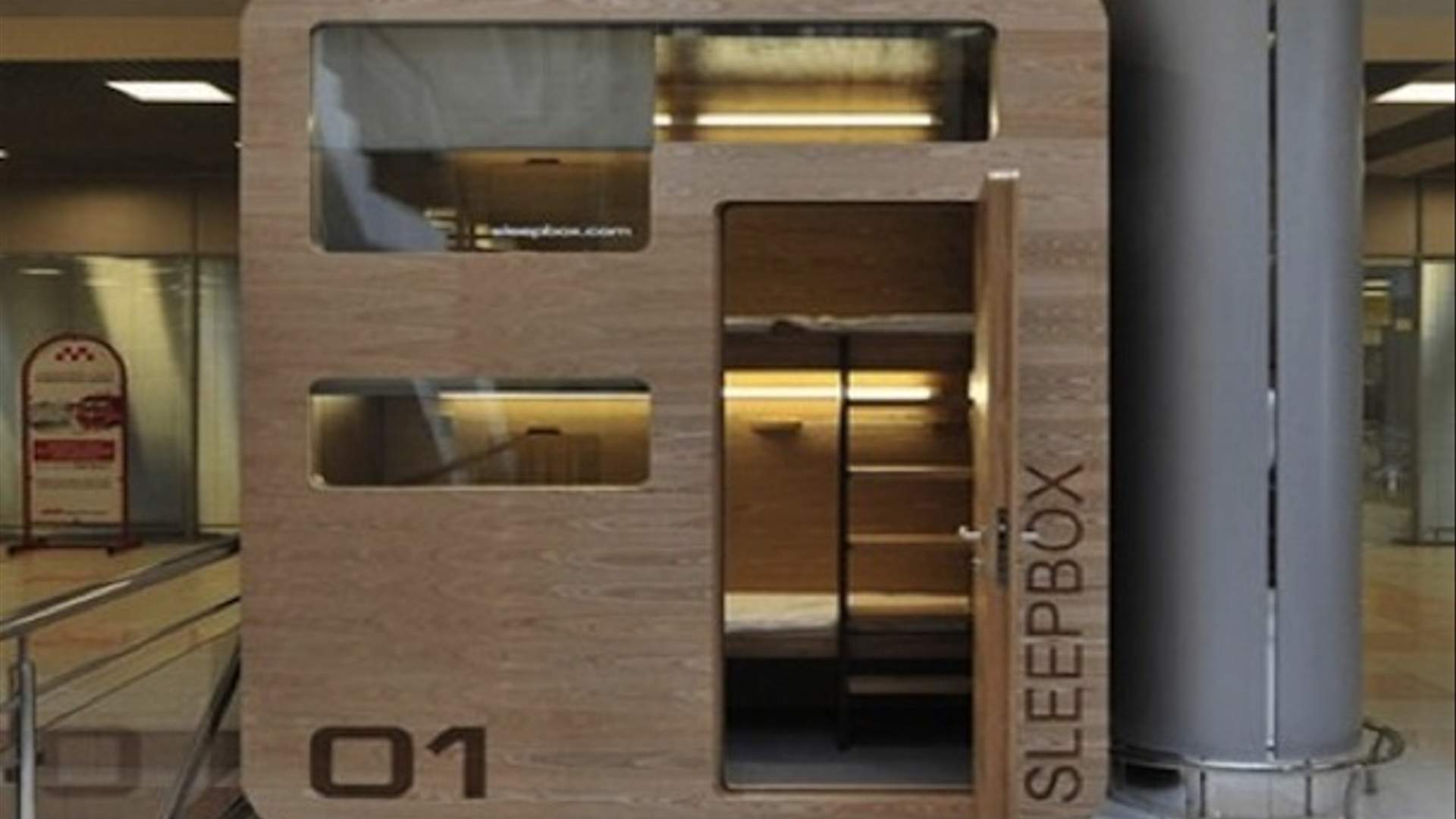 Micro-Hotel Sleepbox Makes Being In Transit Appealing - Concrete Playground