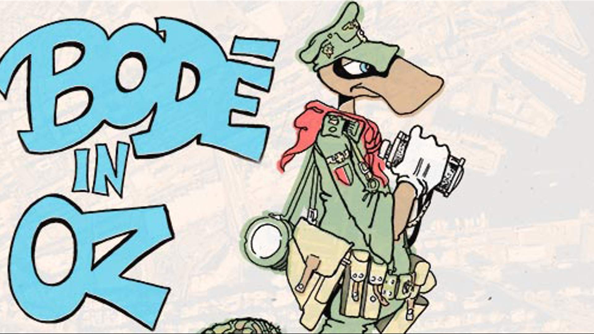 Bode In Oz: Mark Bode’s Cartoon Concert - Concrete Playground