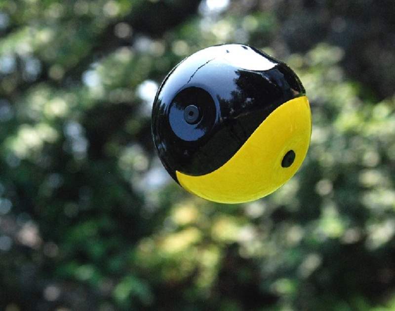 Throwable Panoramic Camera Ball Records Video Mid-Flight - Concrete ...
