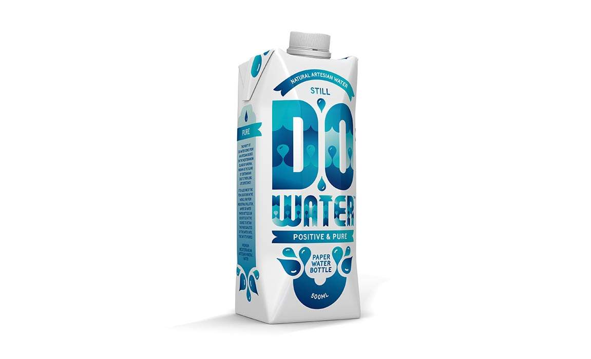 Paper-Bottled Do Water Launches in Australia - Concrete Playground