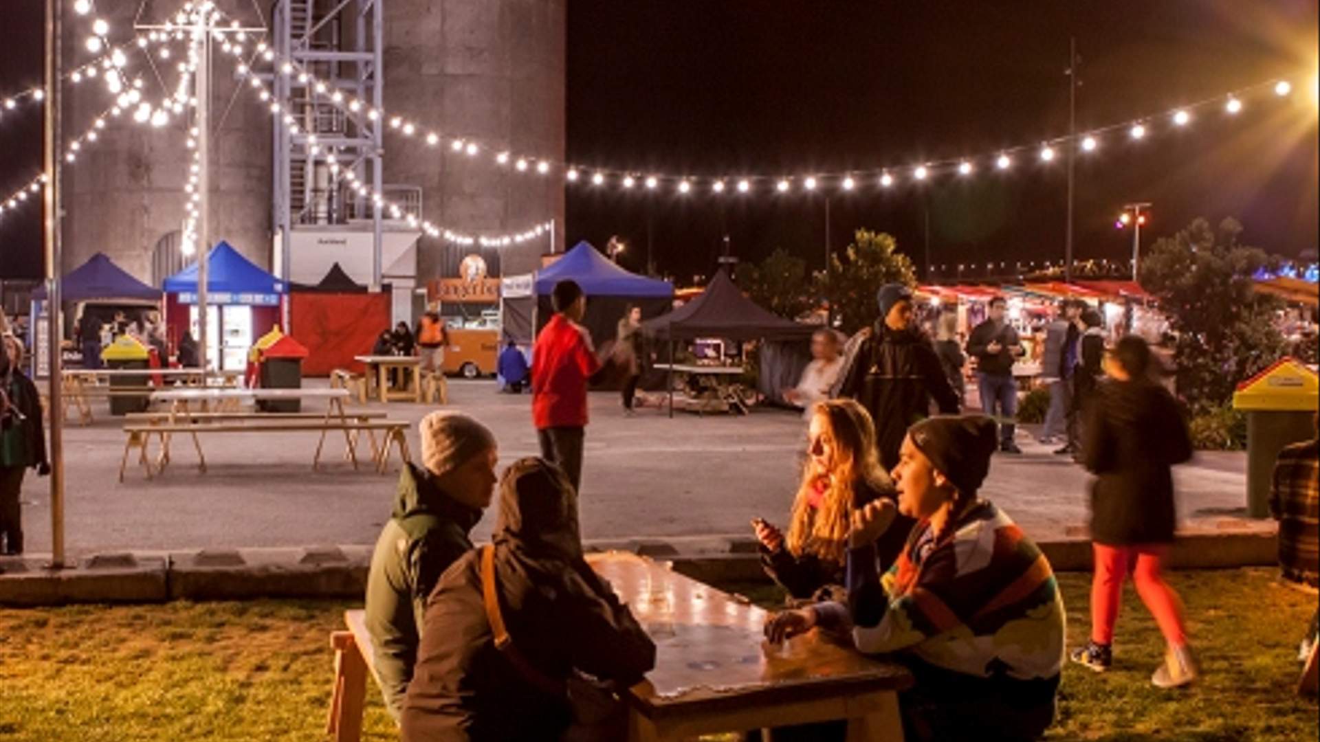 Silo Night Markets, Auckland
