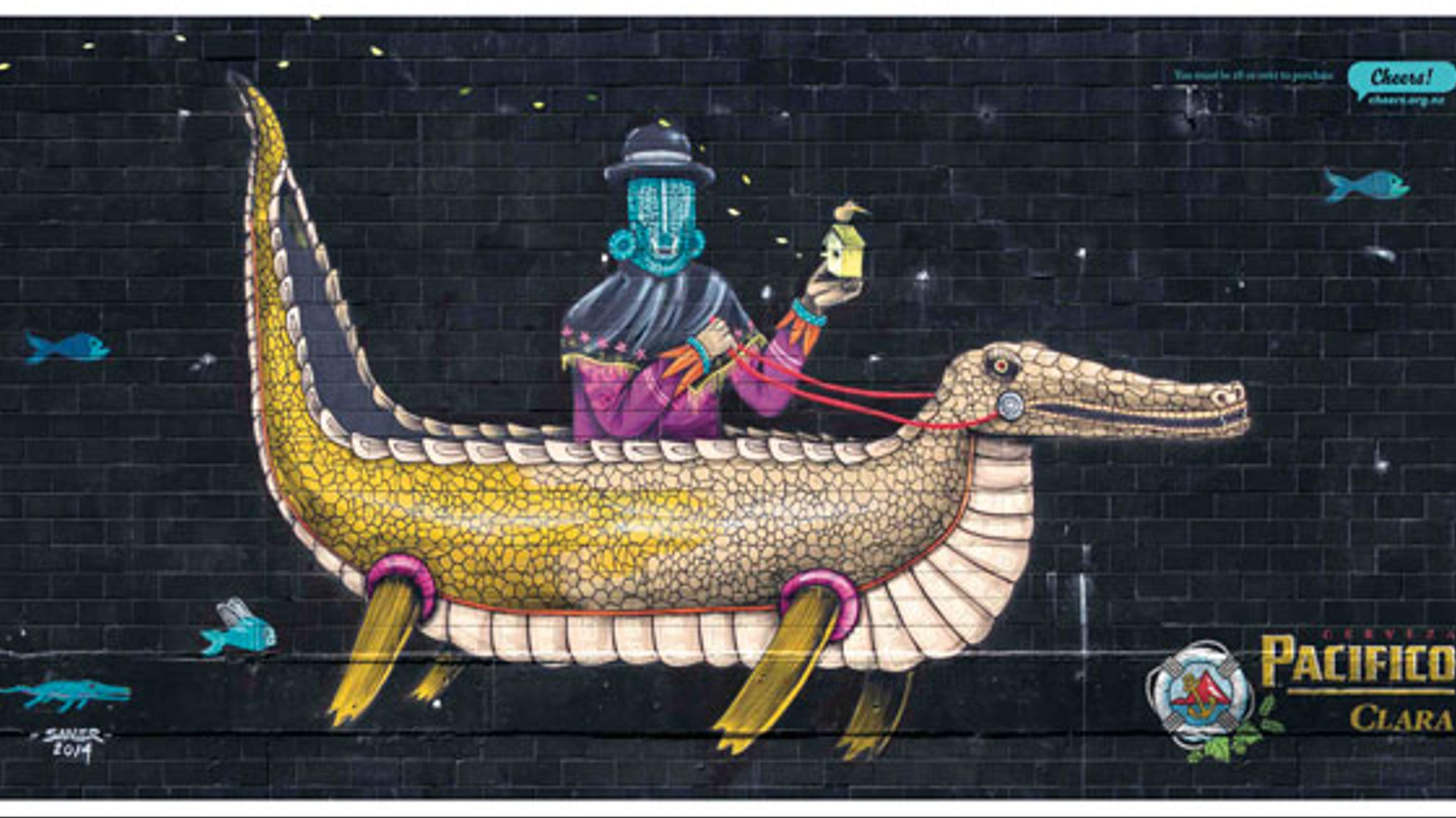 Mexican Artist Saner Makes His Mark on Auckland - Concrete Playground