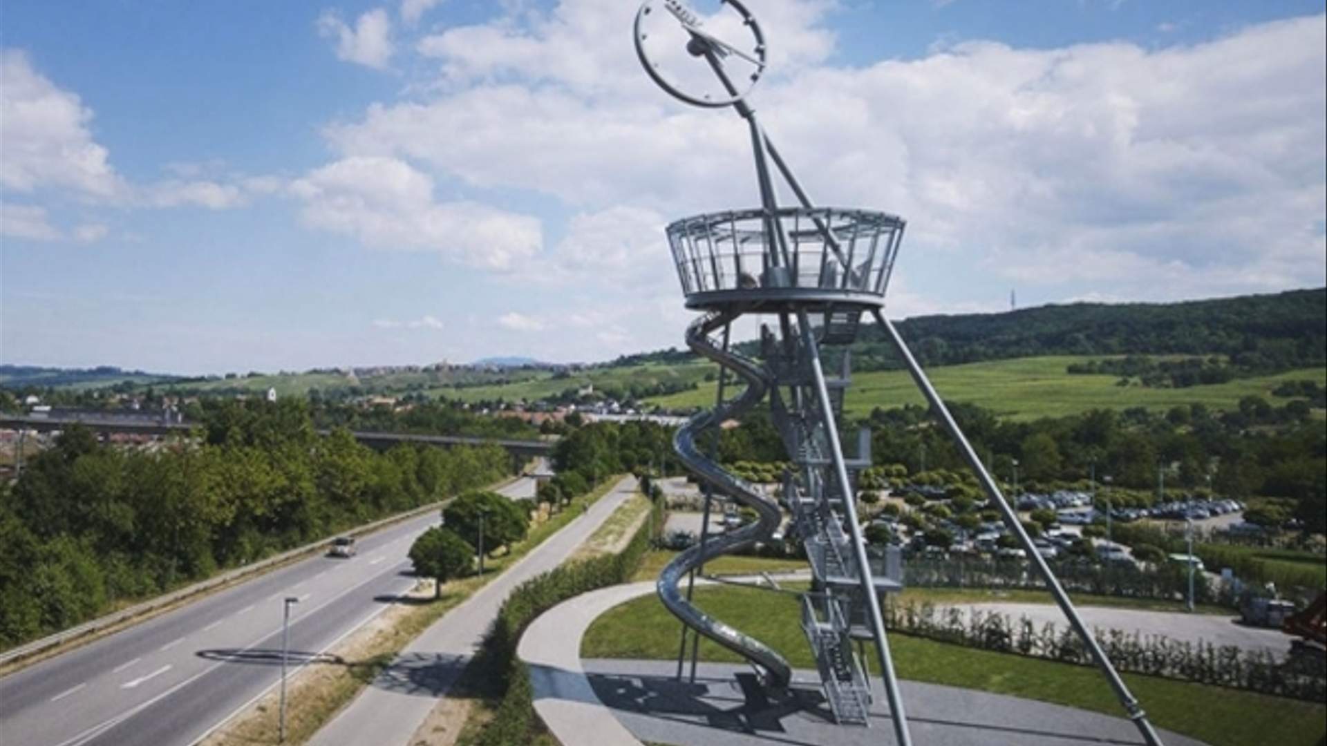 Artist Carsten Holler Builds Giant Slide in Germany - Concrete Playground