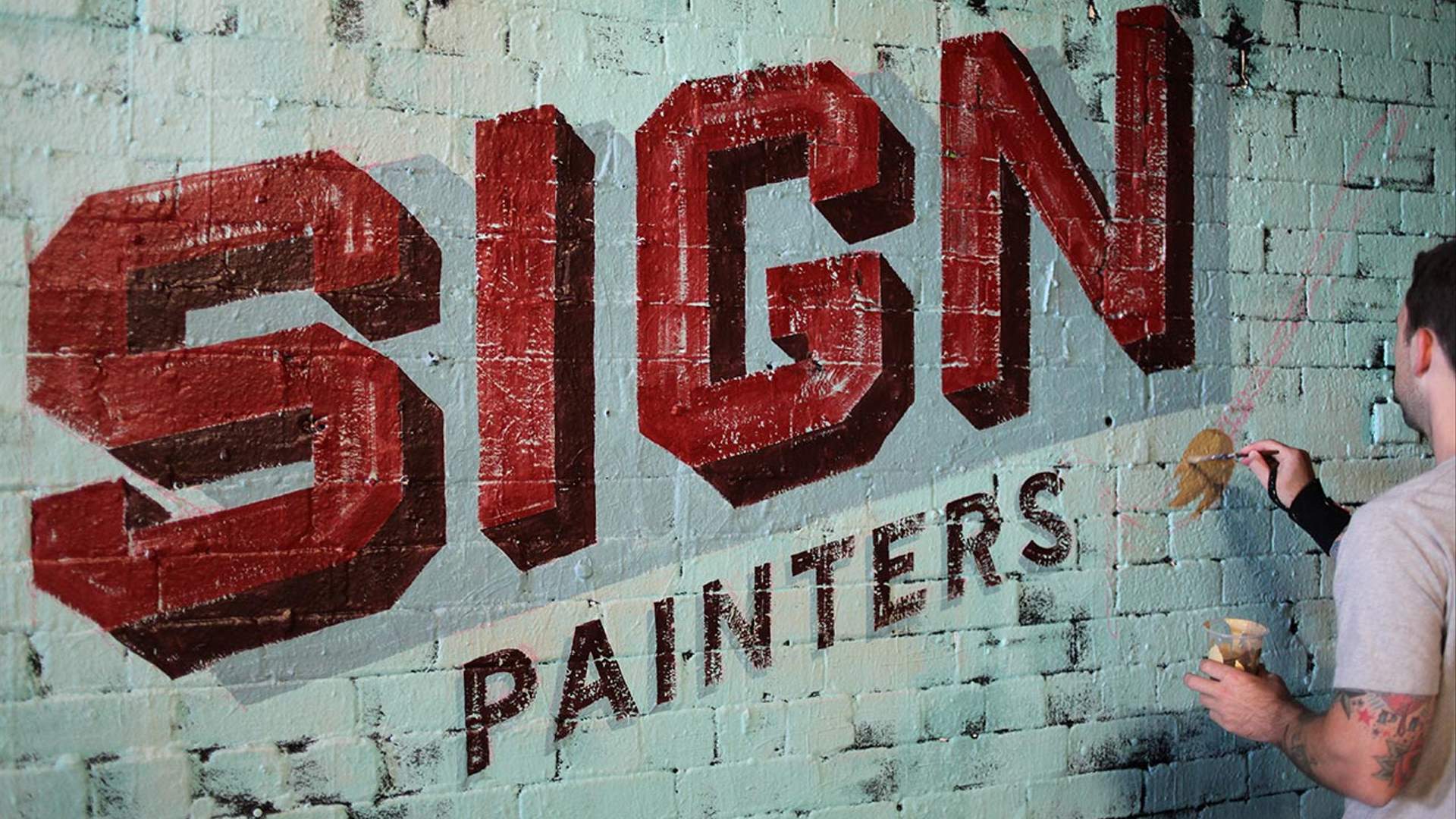 Hand Lettering Workshop with Mike Meyer, Sydney