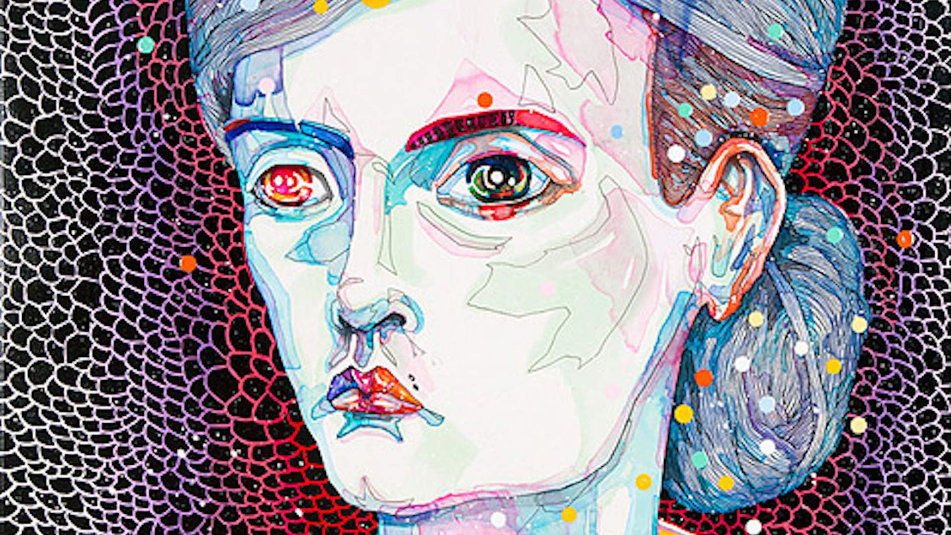 Del Kathryn Barton: electro orchid, Sydney