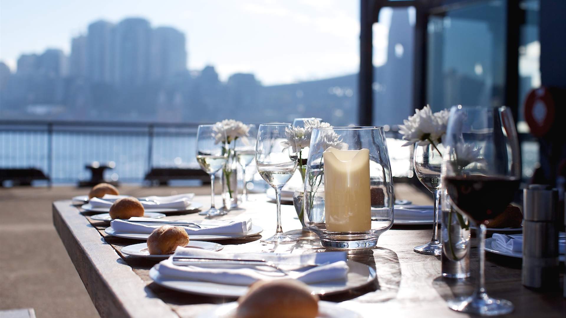 A First Look at Pier One's New Waterfront Bar: The Gantry - Concrete ...