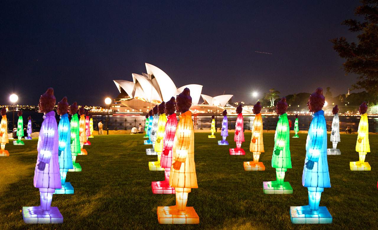 The Lanterns of the Terracotta Warriors - Concrete Playground