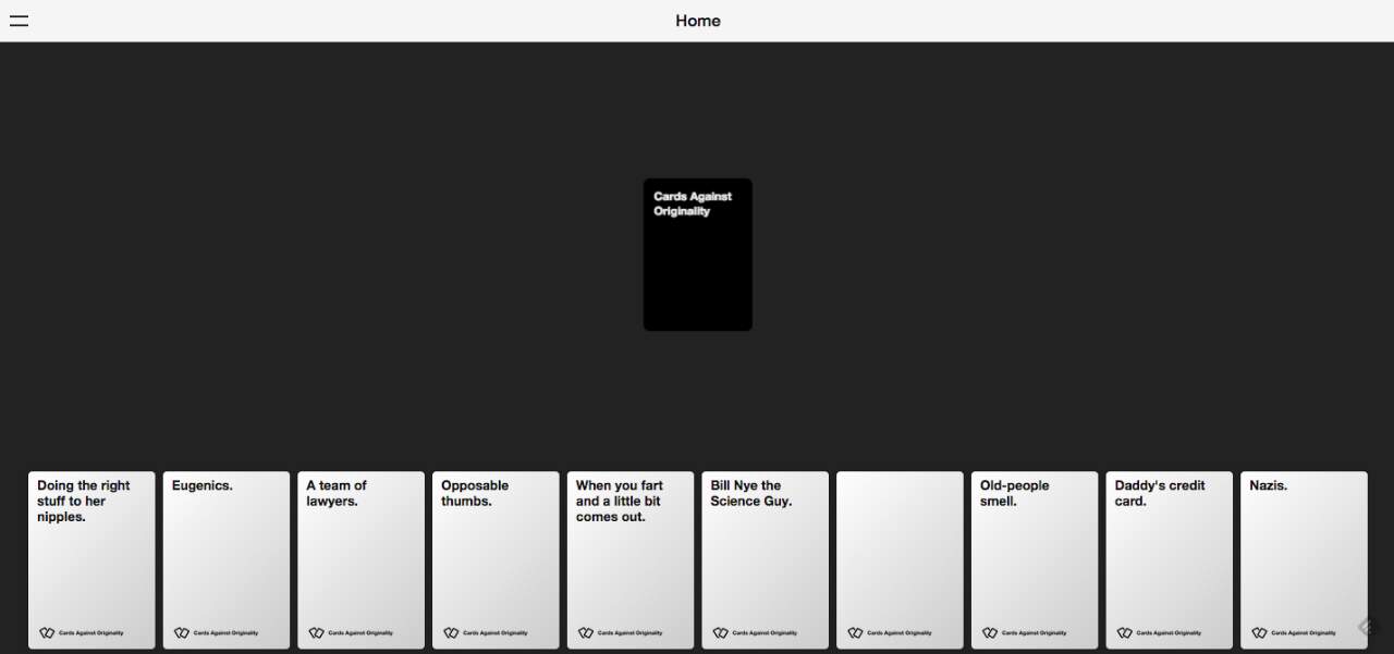 You Can Now Play Cards Against Humanity On Your Phone - Concrete Playground