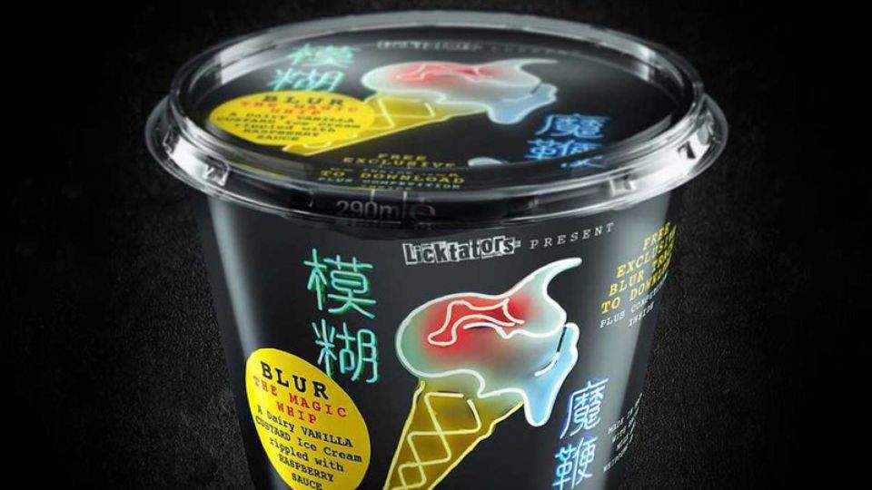 Blur Now Have Their Own Official 'Magic Whip' Ice Cream - Concrete ...