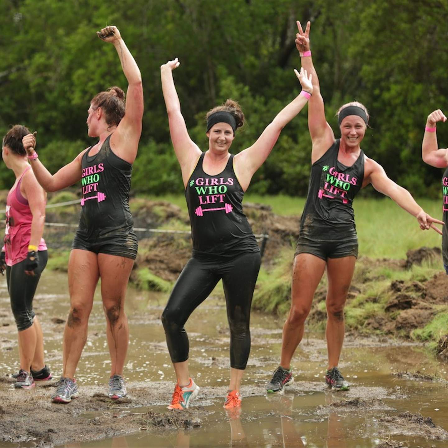 Miss Muddy Logo Mandarin Mudzillas Make Their Mark On MS Mud Run
