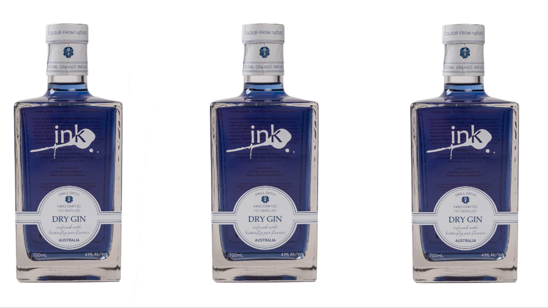 Deep-Blue Ink Gin Might Be the Best Looking Spirit Yet - Concrete ...