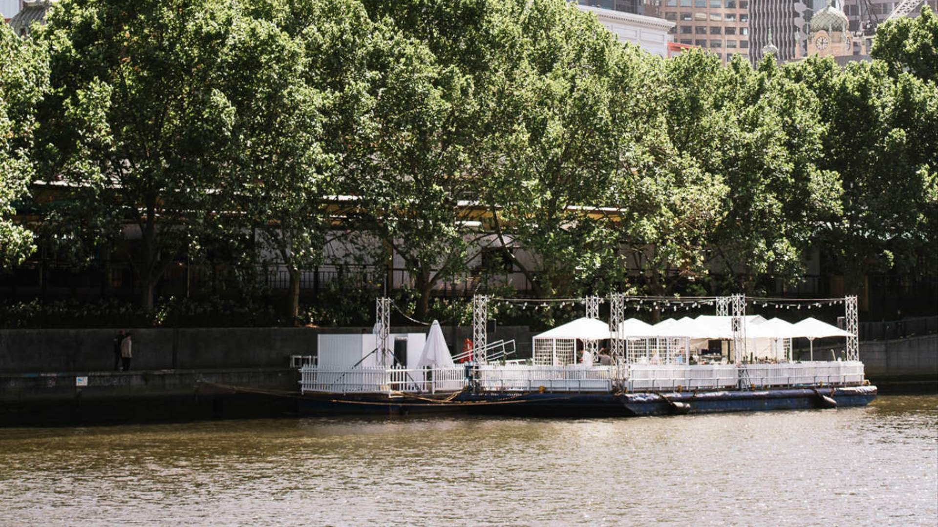 The Arbory Floating Pop-Up Bar, Melbourne