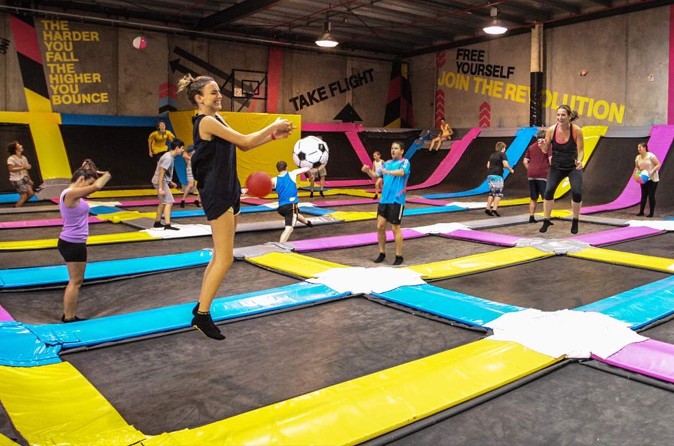 Mondayitis Trampoline Cure - Concrete Playground