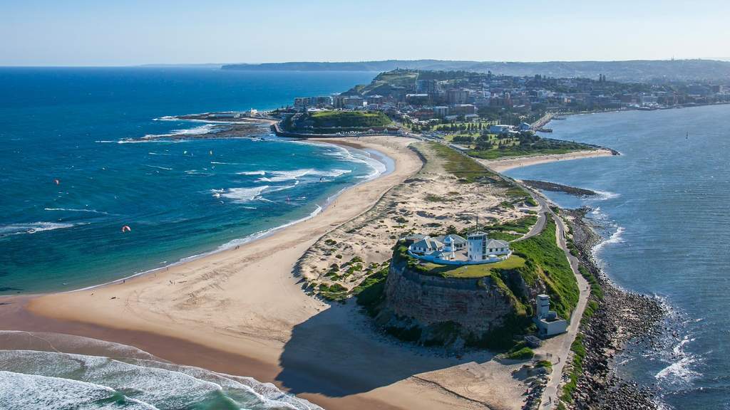 Nobbys Headland - Concrete Playground