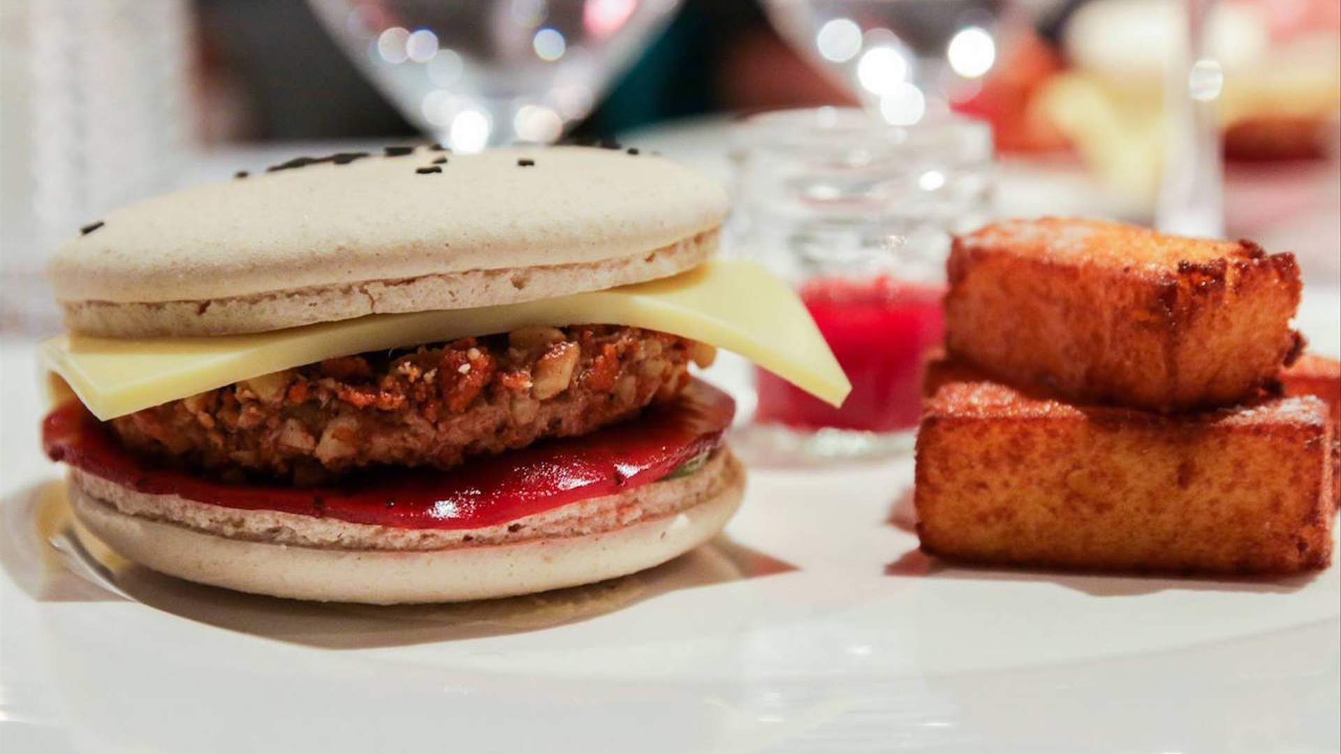 Introducing the 'Sweet As' Vanilla Bean Macaron Burger - Concrete ...