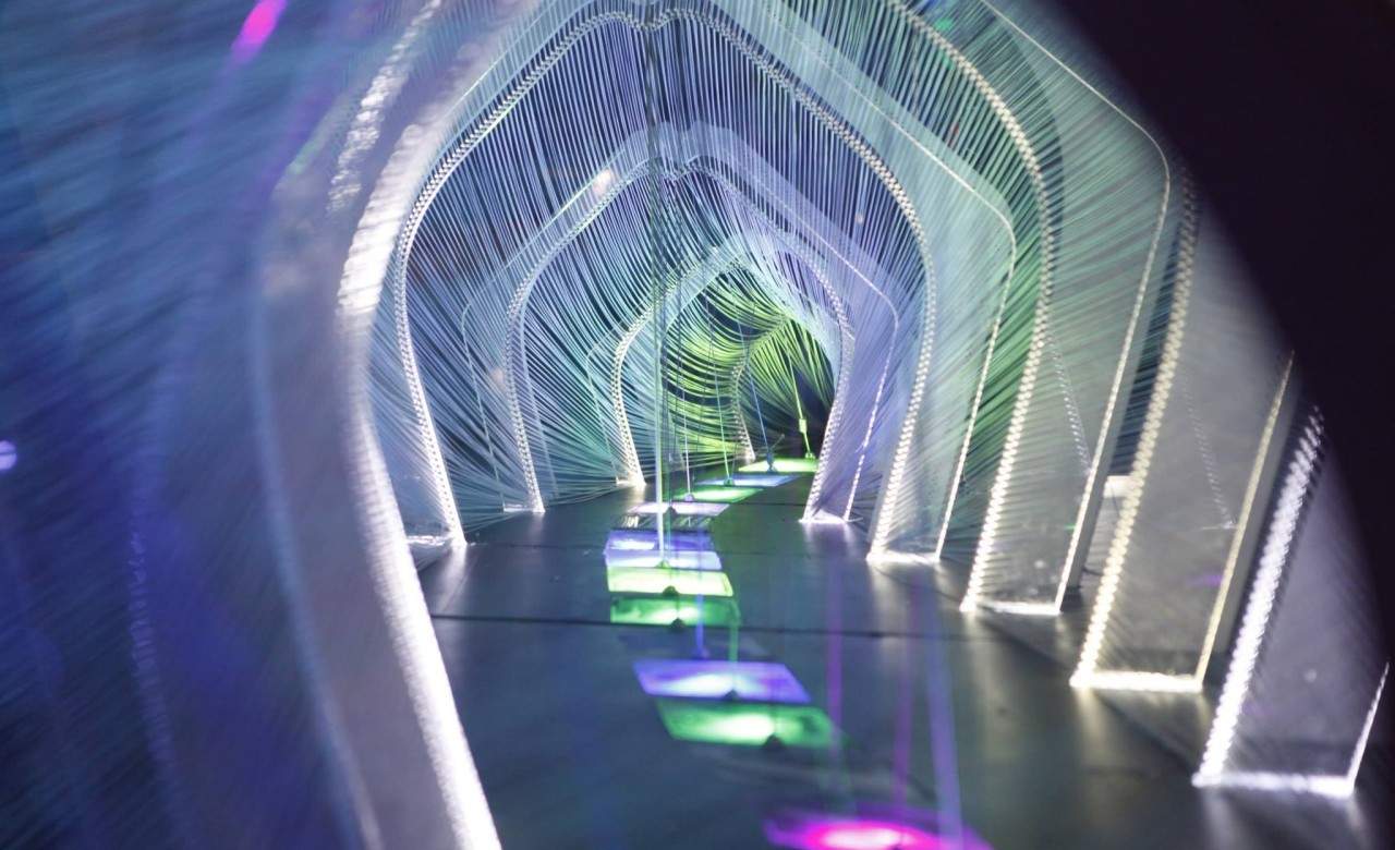 Meet the Artists Behind Immersive Light Sculpture Affinity - Concrete ...