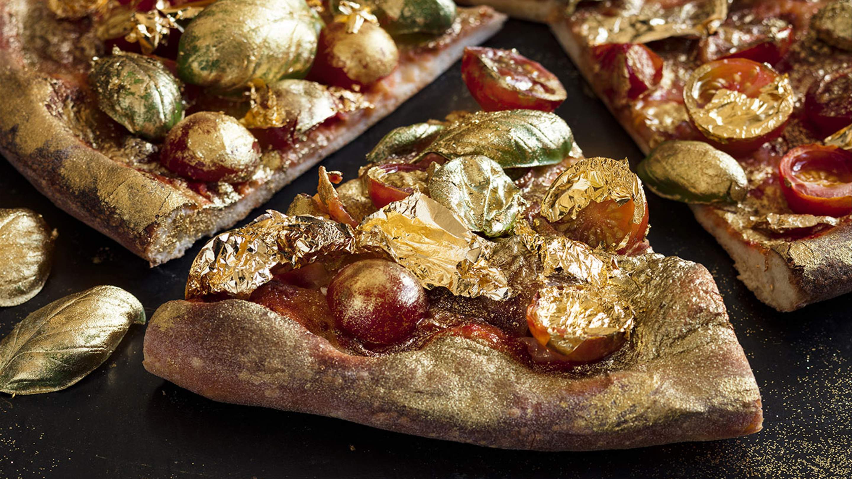 Australia's First Gold-Leaf Pizza Is Here, Ready to Eat Up Disposable ...