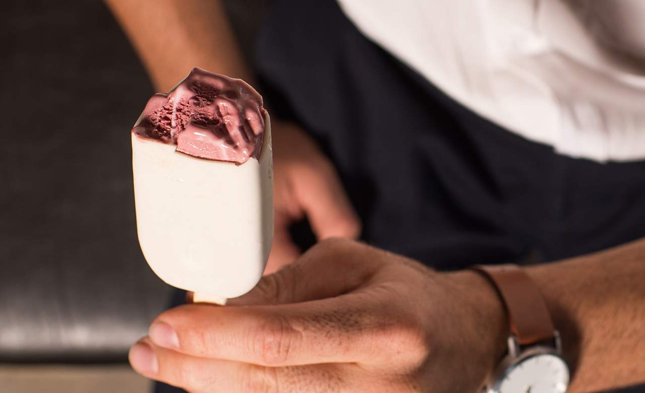 Magnum Red Velvet Singles Couch - Concrete Playground