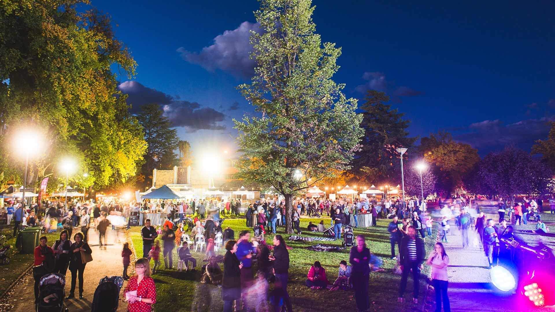Orange FOOD Week Night Market 2018, Sydney