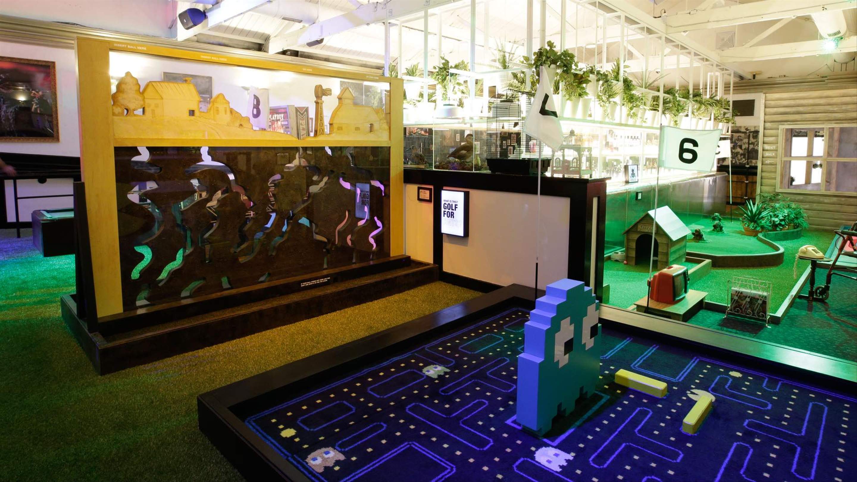 A Look Inside Melbourne's Insane New Two-Storey Mini-Golf Bar Holey ...