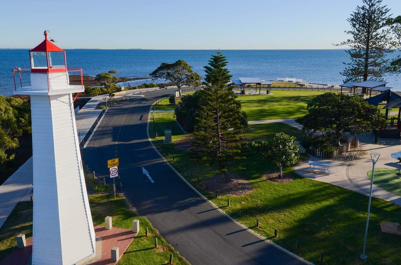 Seaside Sightseeing at the Old Cleveland Point Lighthouse - Concrete ...