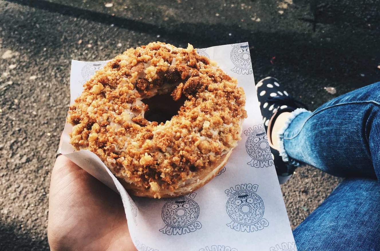 Dusty Morning Fix at Grumpy Donuts - Concrete Playground