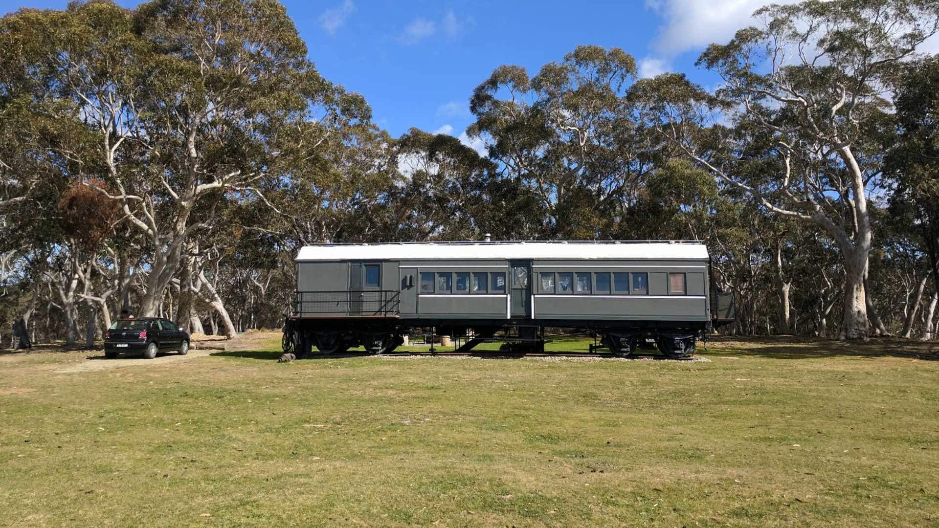 This NSW Farm Lets You Stay in a Luxe Restored Train Carriage Among the ...