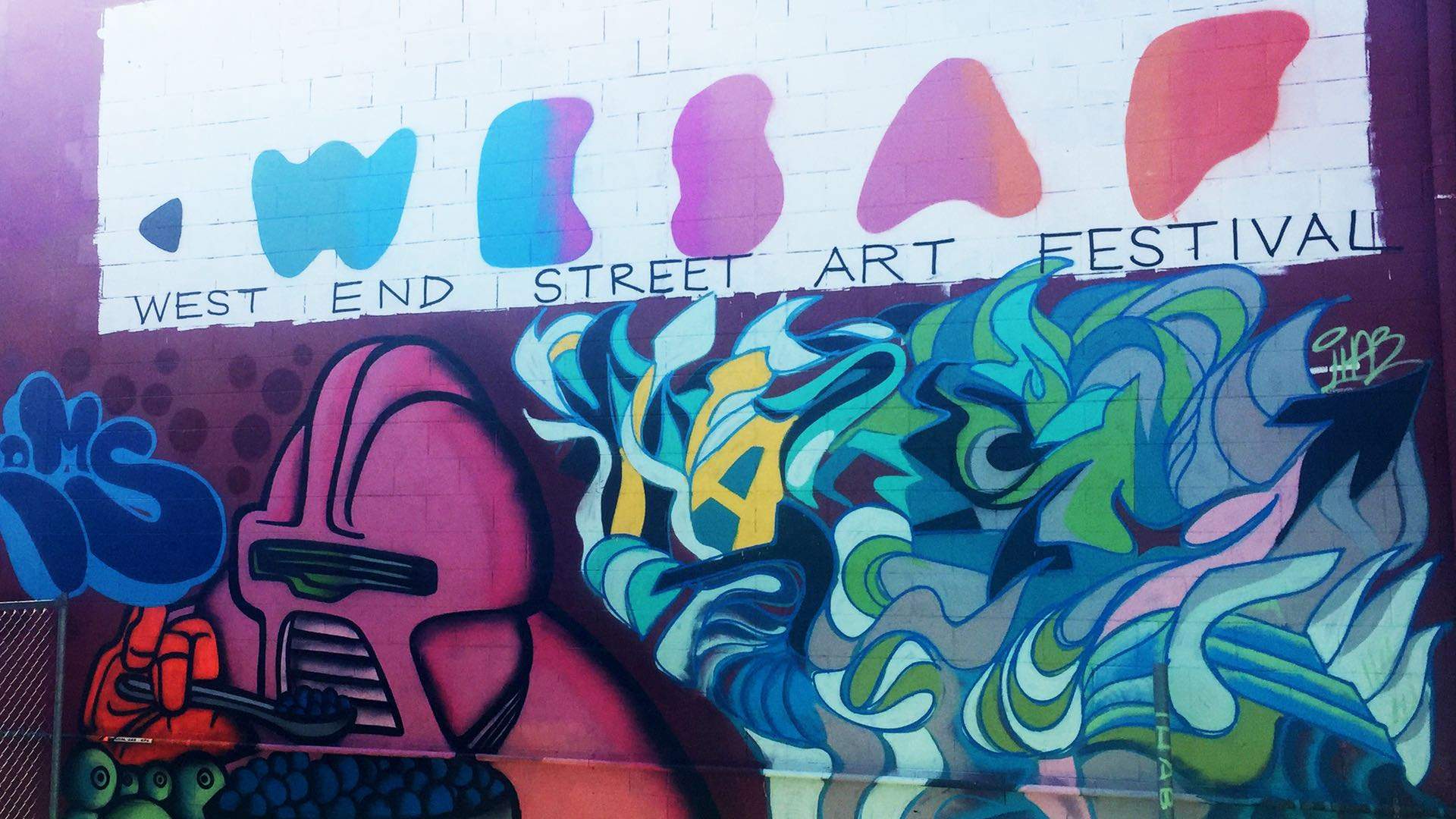 West End Street Art Festival, Brisbane