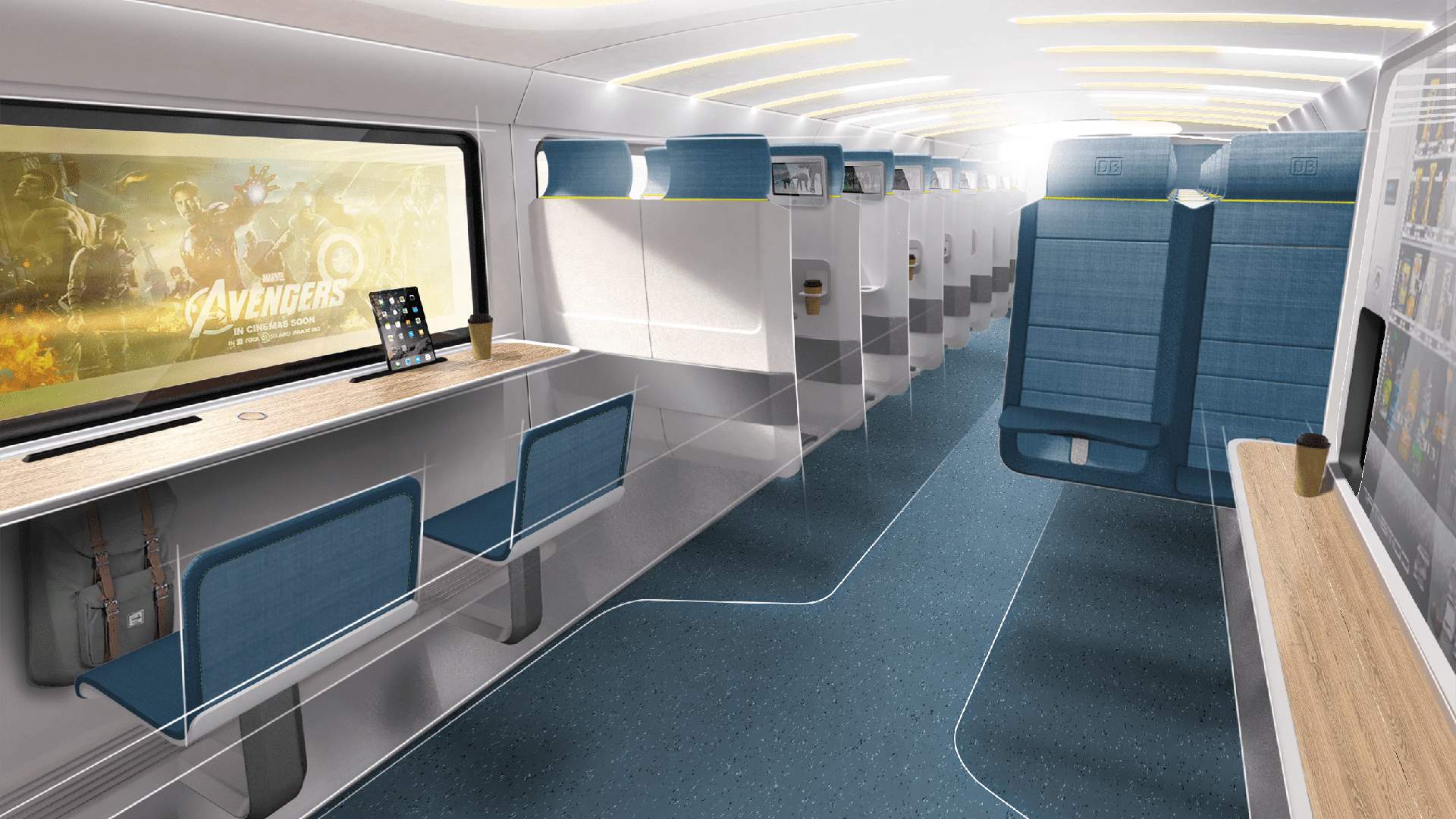Germany's 'Train of the Future' Features a Gym, Gaming Consoles and ...