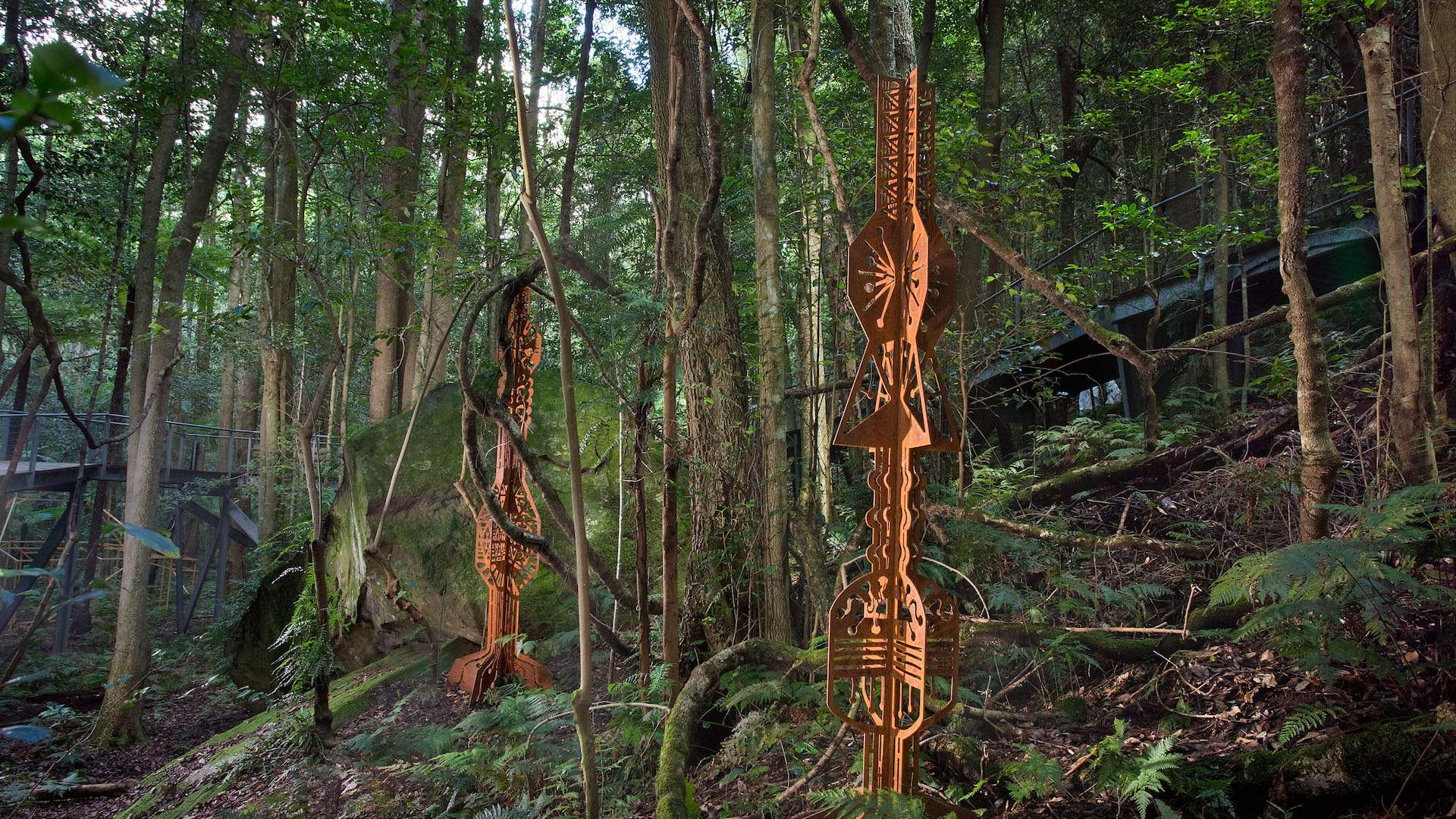 Sculpture at Scenic World - Concrete Playground