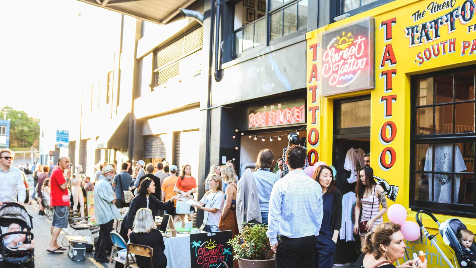 The Cross Street Market, Auckland
