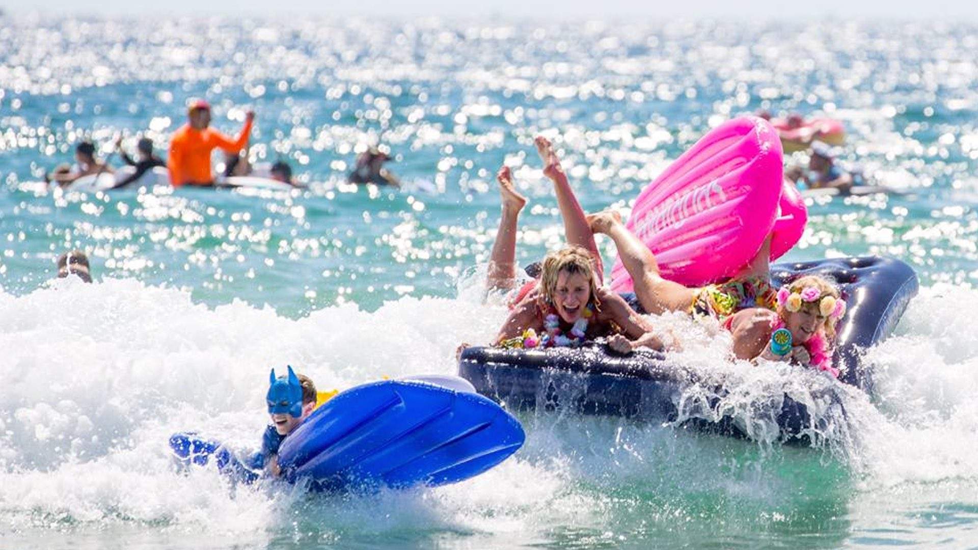 Manly Inflatable Boat Race 2020, Sydney