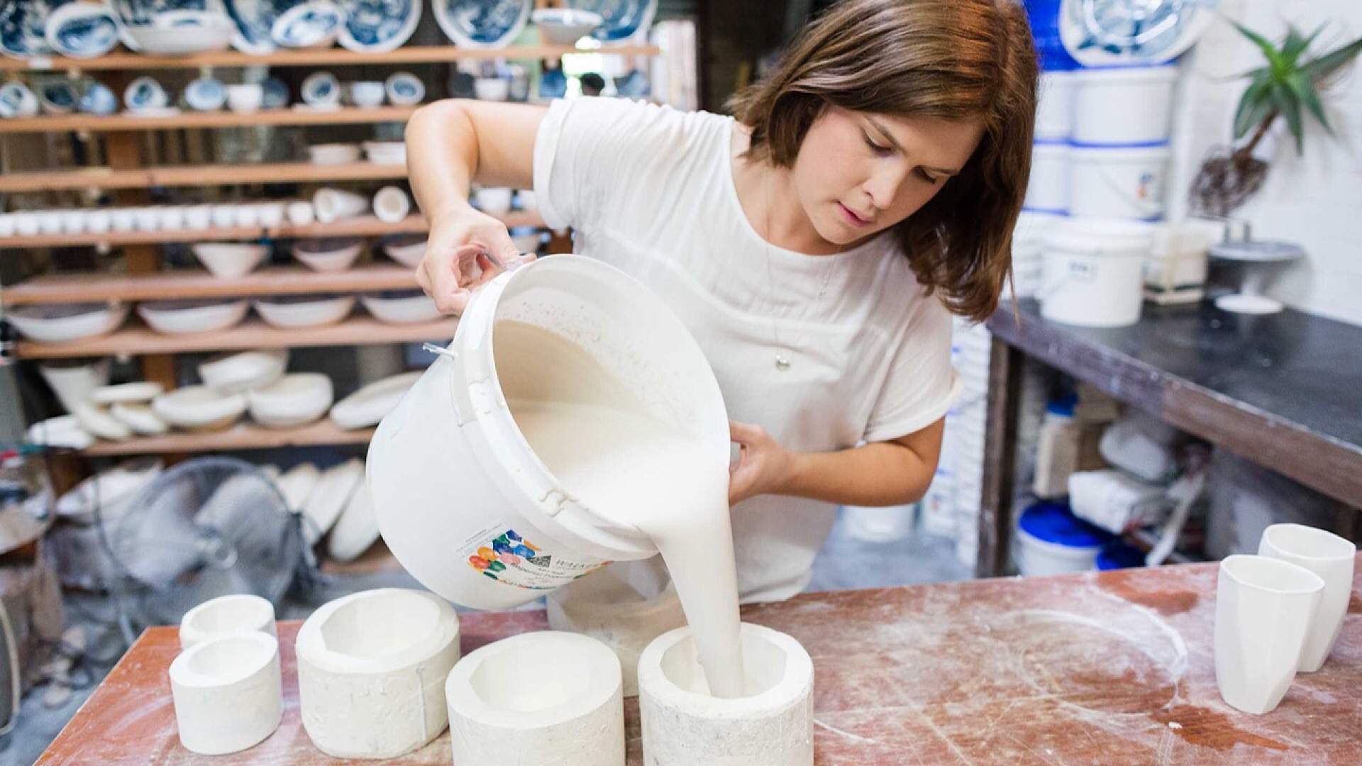 Porcelain Casting and Mould Making Workshops with Milly Dent - Concrete ...