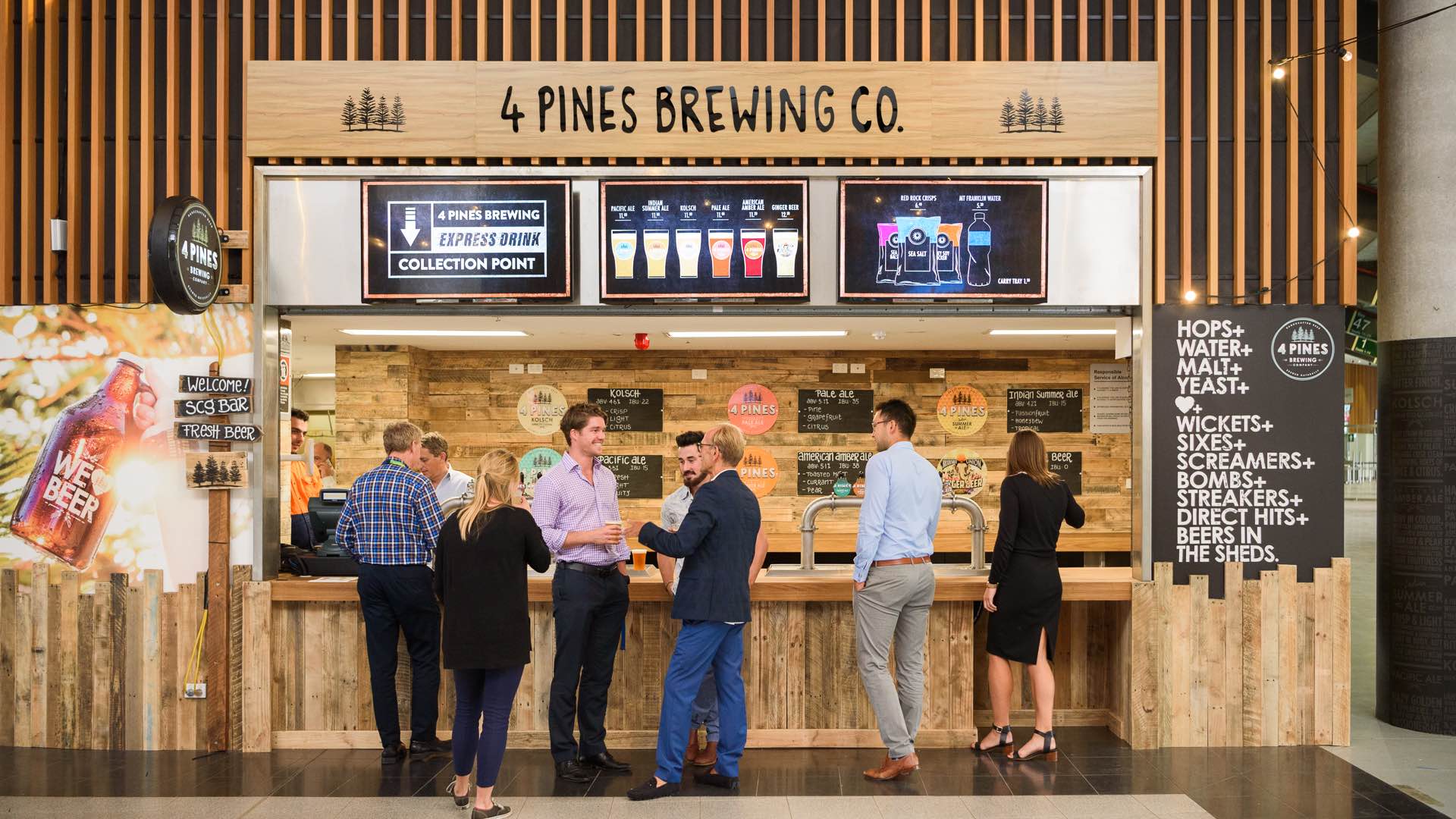 4 Pines Has Opened Its Own Craft Beer Bar at the SCG - Concrete Playground