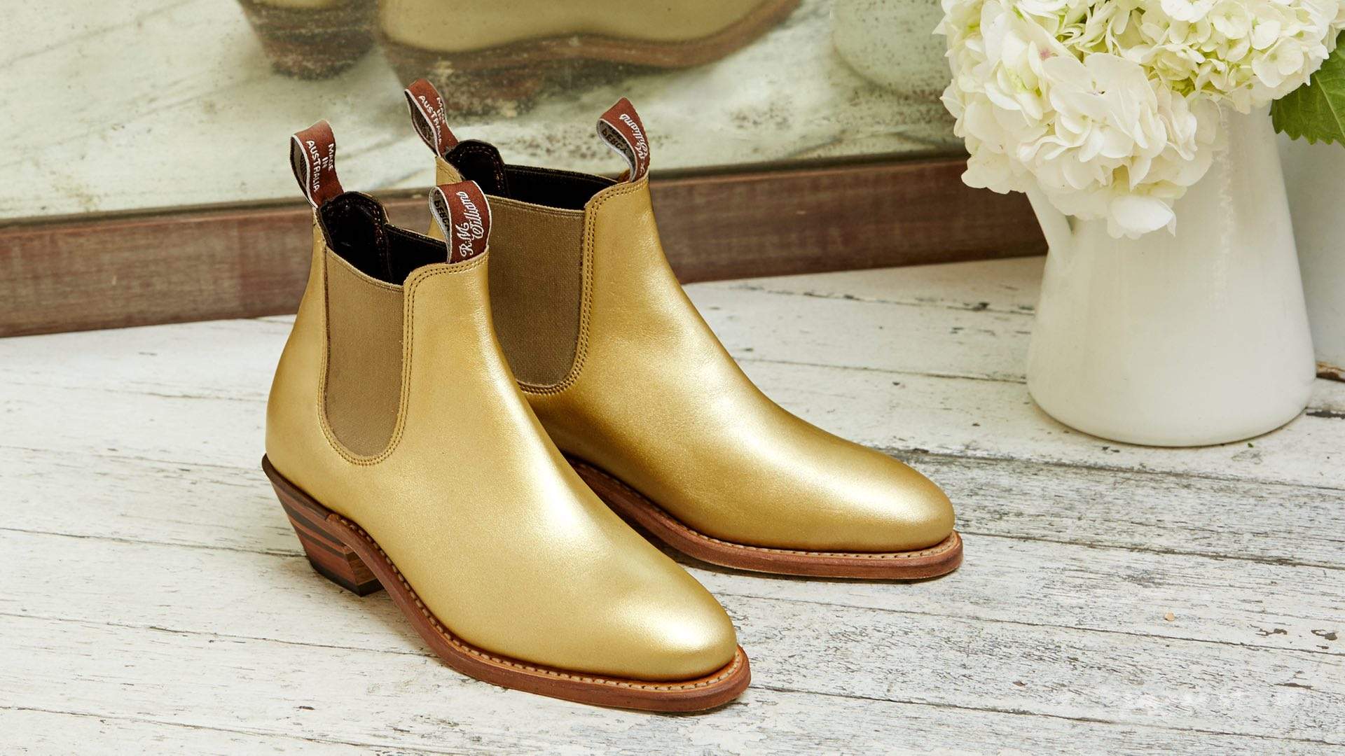 R.M. Williams Is Releasing a Second Run of Its Gold Metallic Boots ...