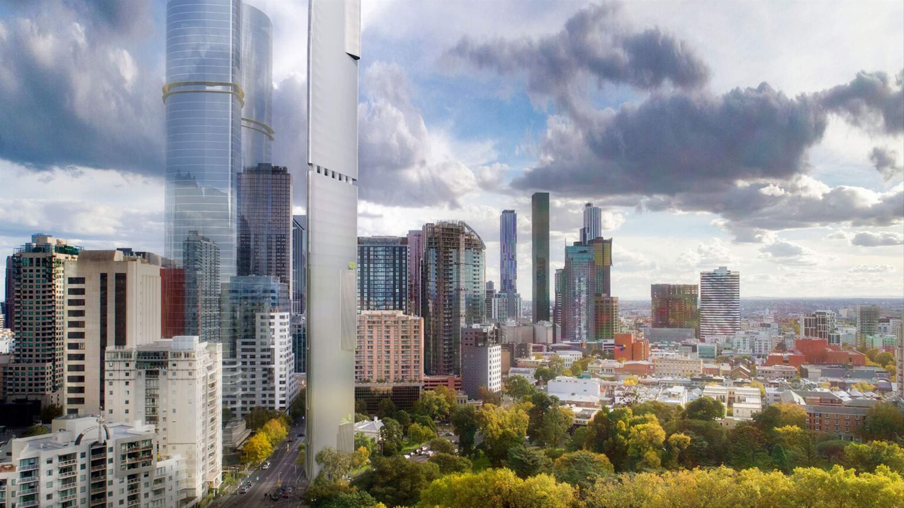 This Super Slender Melbourne Tower Could Soon Be Australia's Tallest ...
