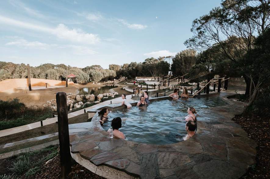 Peninsula Hot Springs - Concrete Playground