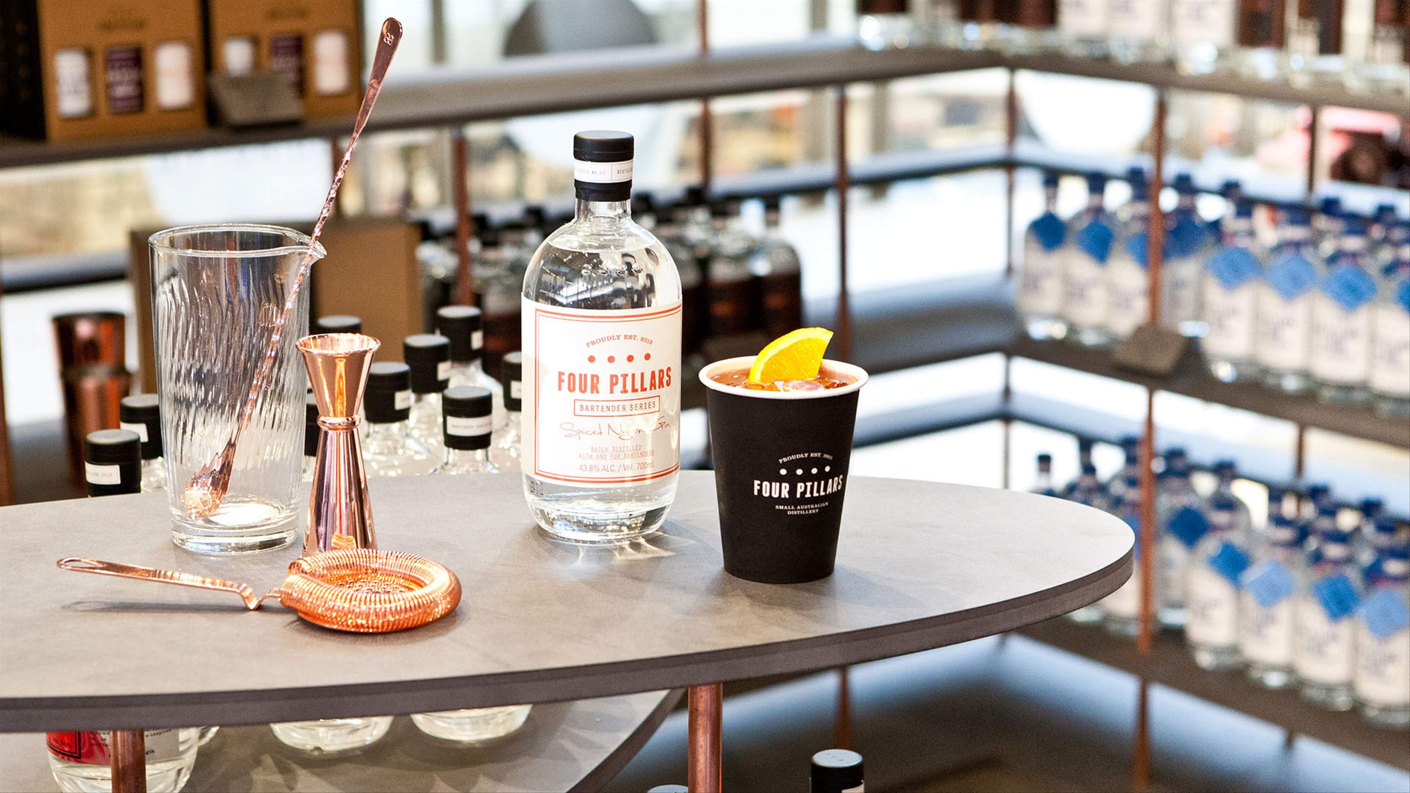 Four Pillars Myer Pop-Up Gin Store - Concrete Playground
