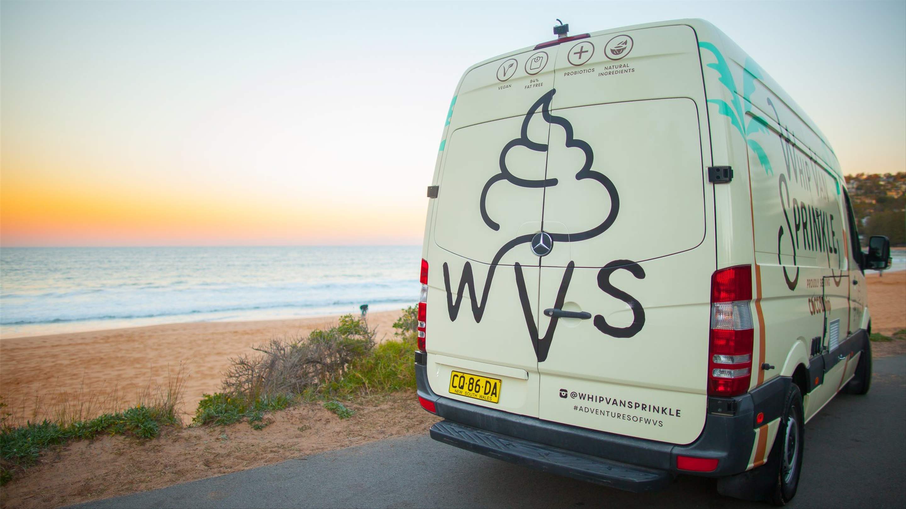 Whip Van Sprinkle Is Sydney's New All-Vegan Soft Serve Van - Concrete ...
