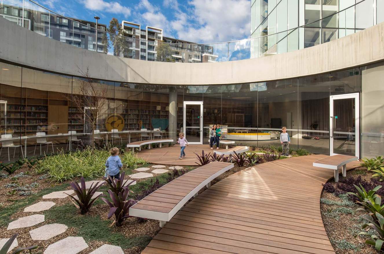 Green Square Library - Concrete Playground