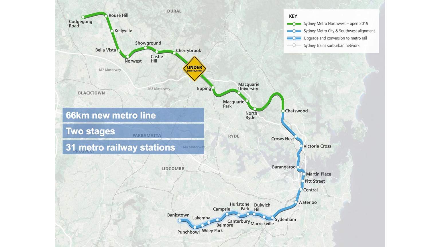 Sydney's Billion-Dollar Metro North West Railway Line Is Launching This ...