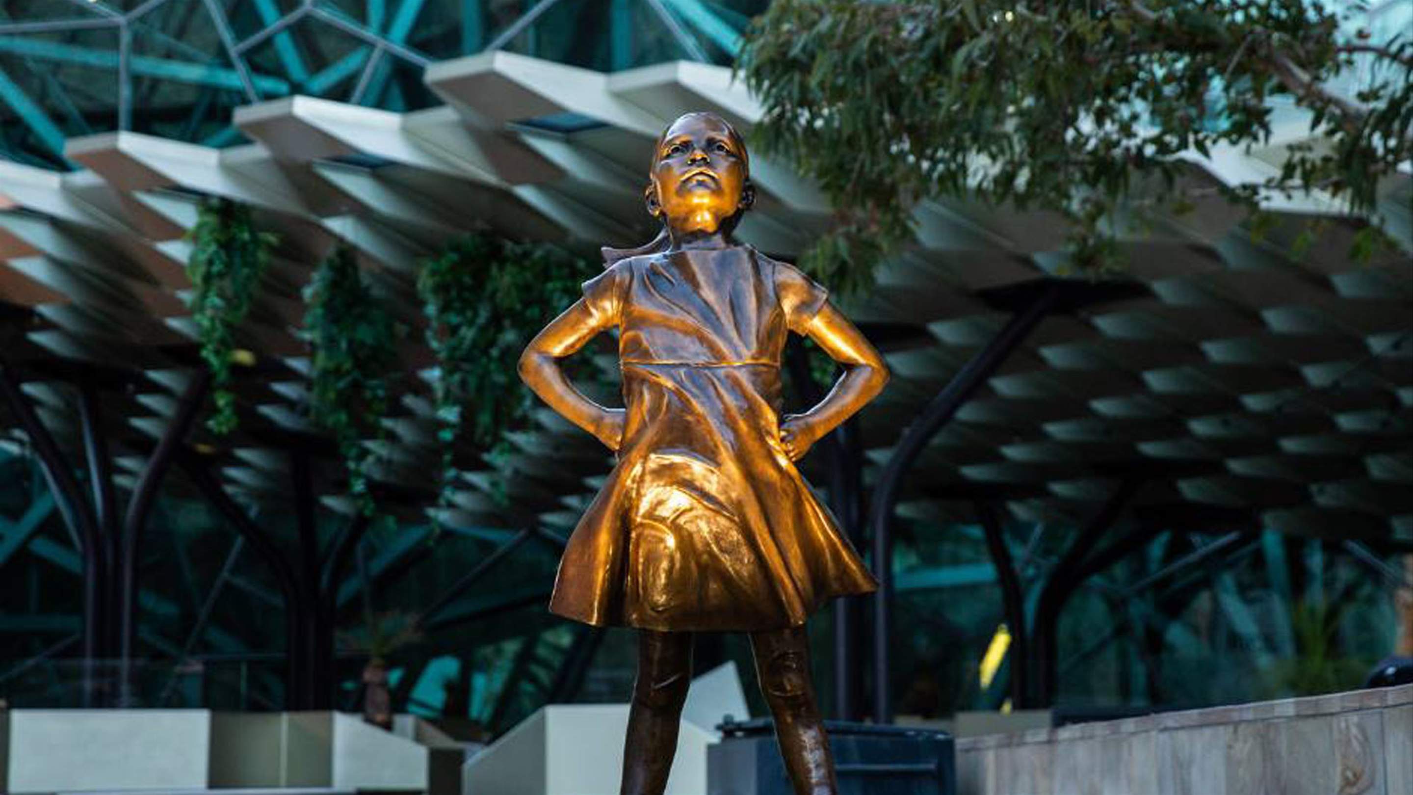 New York's Famed 'Fearless Girl' Statue Will Call Melbourne Home for ...