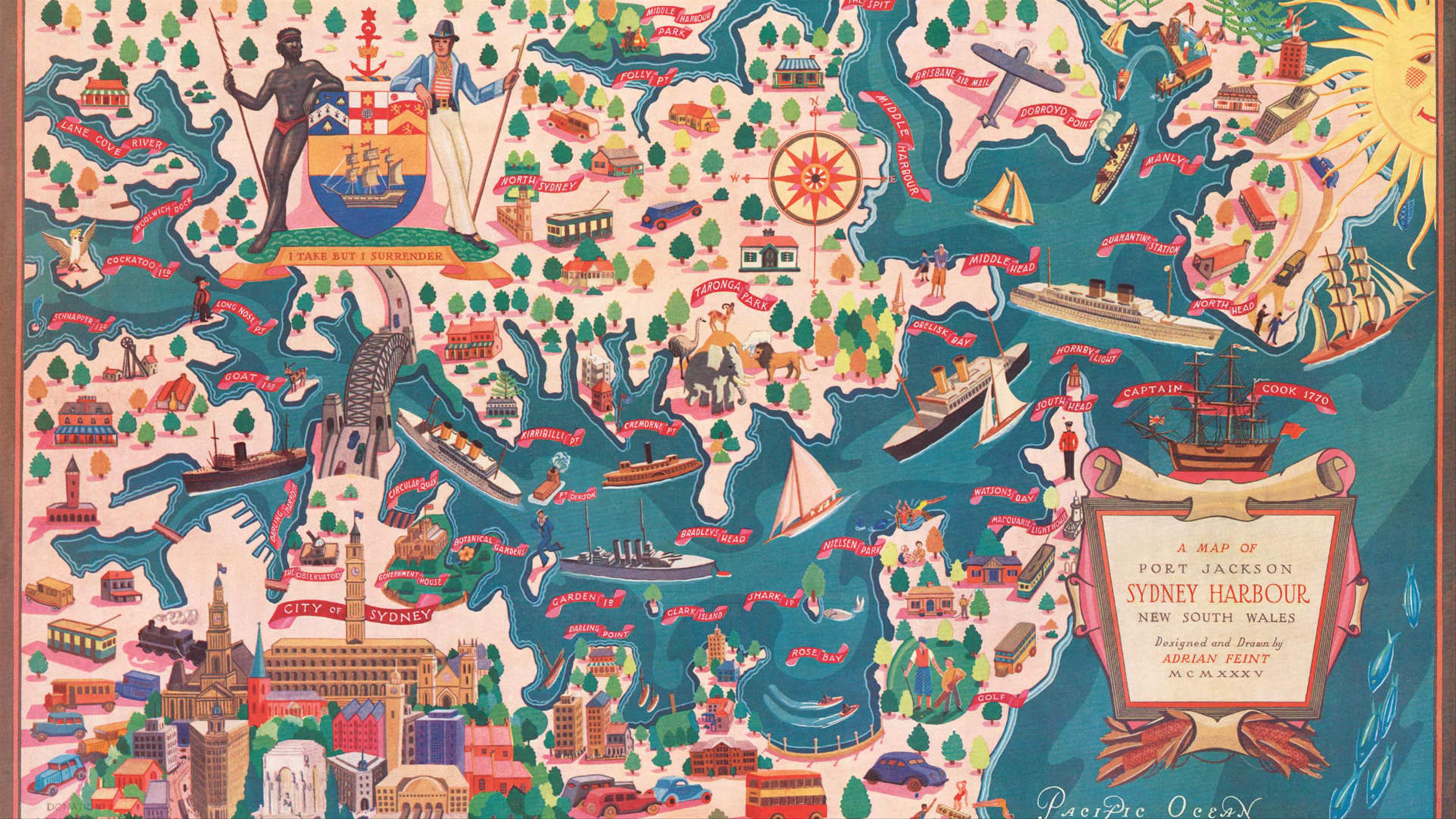 Cartographica: Sydney on the Map - Concrete Playground