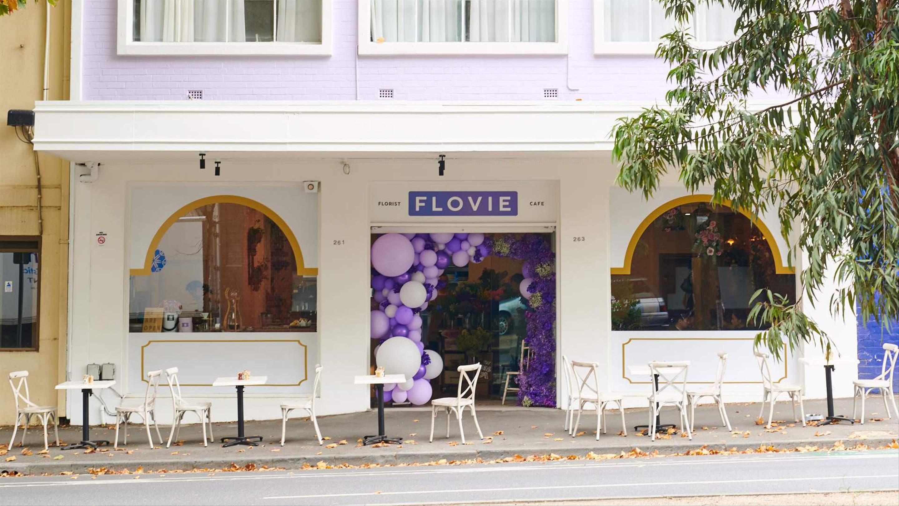 Flovie Florist Cafe, Carlton Review