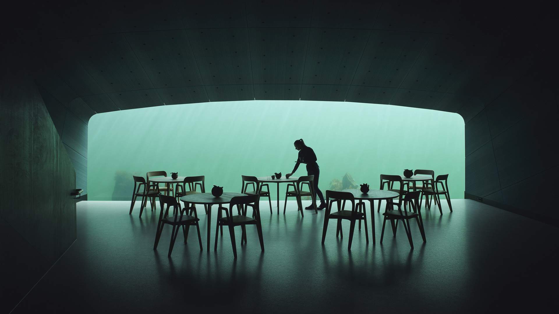 You Can Now Dine Under the Sea at Europe's First Underwater Restaurant ...