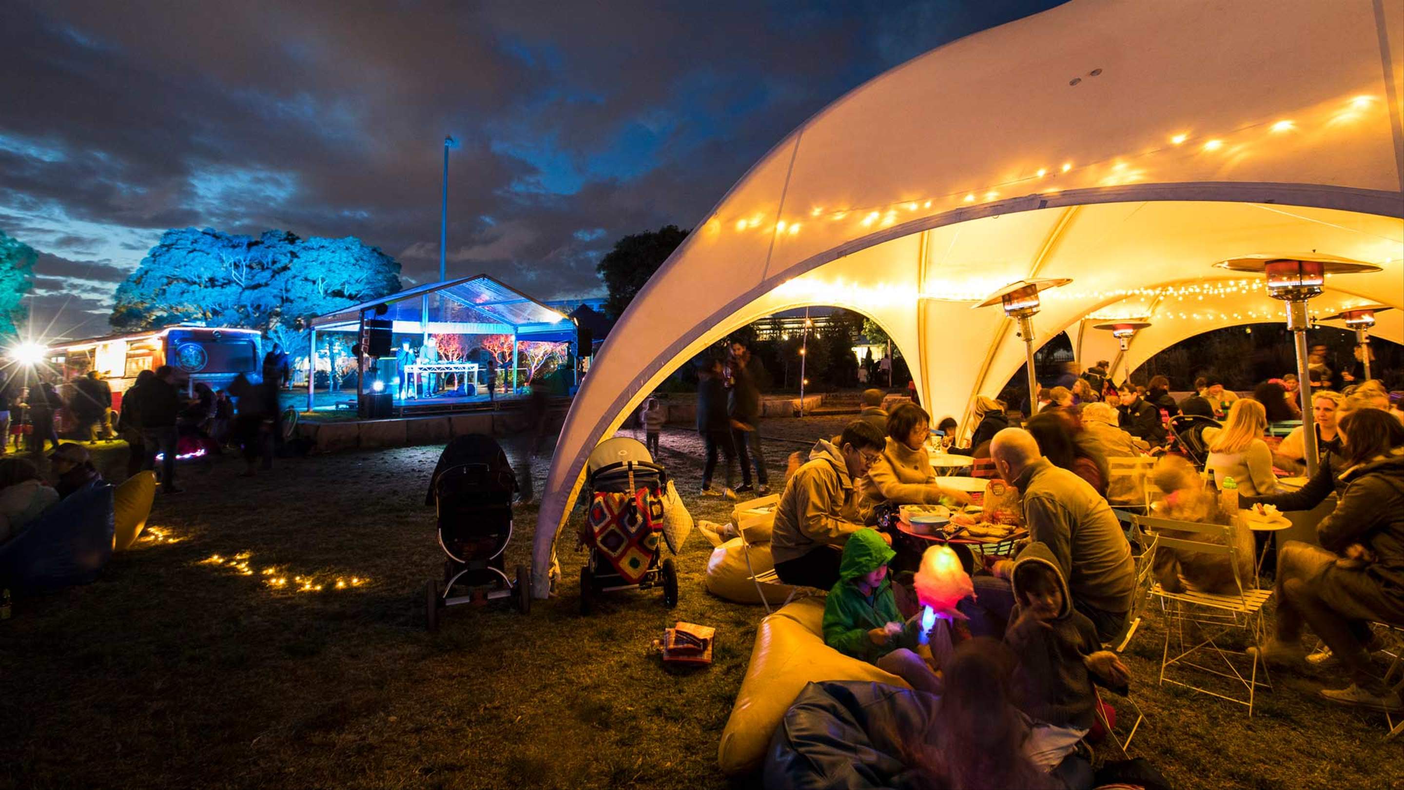 Nox Night Sculpture Walk - Concrete Playground