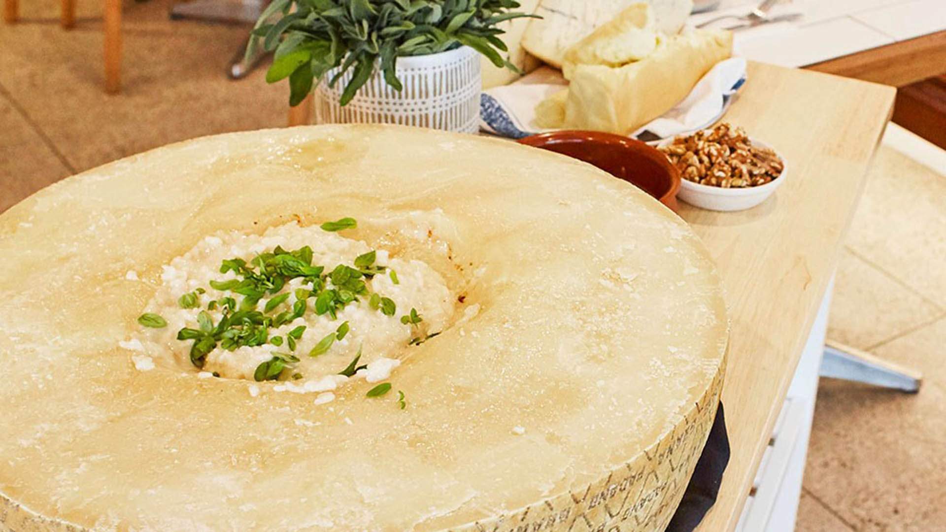 Cheese Wheel Risotto Night, Brisbane