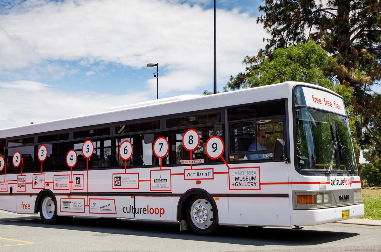 Culture Loop Shuttle Bus - Concrete Playground