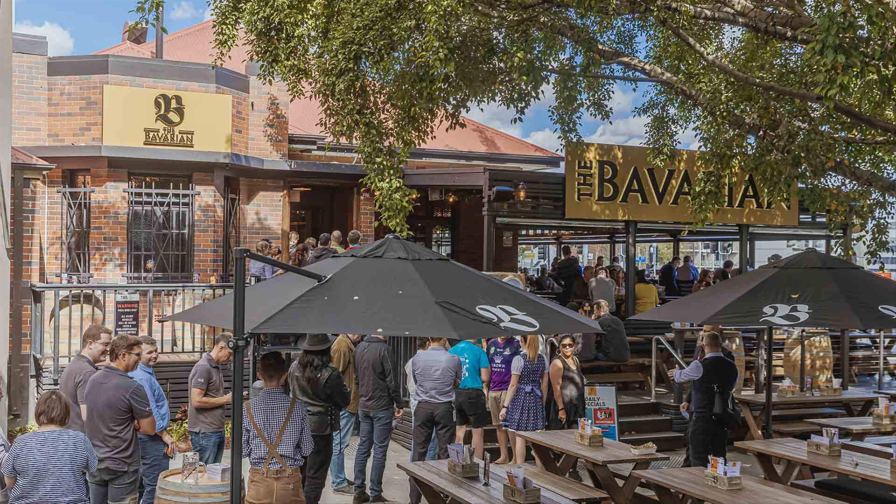 Petrie Terrace Is Now Home to a Huge New Two-Level Bavarian Beer Hall ...